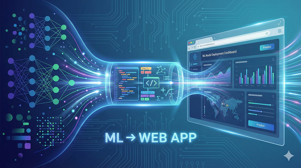 How To Turn Your ML Model Into A Web App | by Shreyas Naphad ...