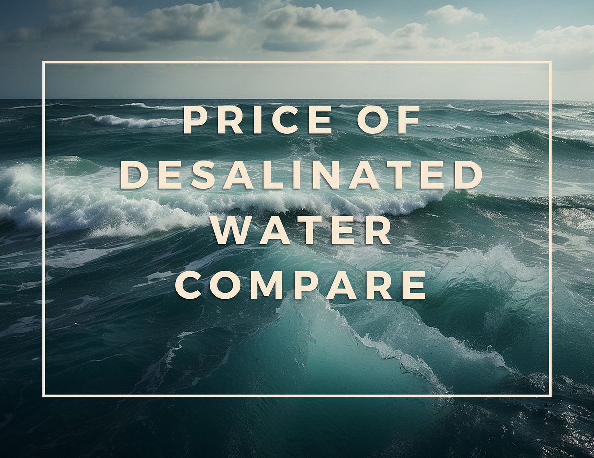 The Cost of Clean Water: Understanding the Price of Desalinated Water ...