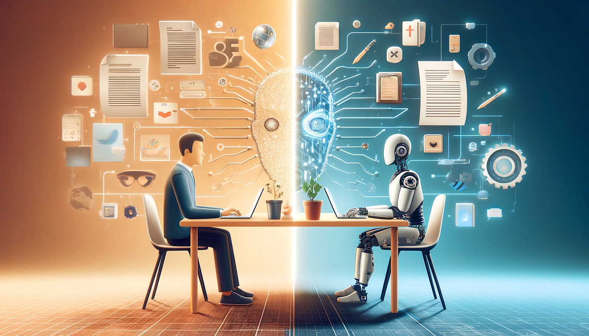 AI vs. Human Writers: The Battle for the Future of Content Creation ...