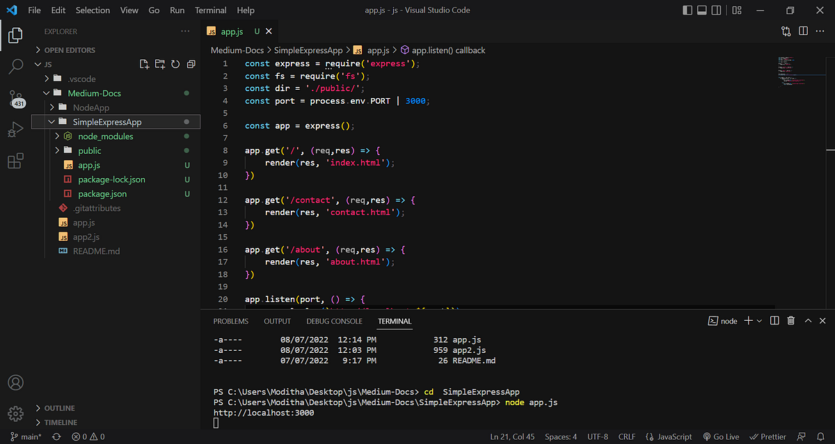 Programming — MEAN Stack - Moditha Pahan - Medium