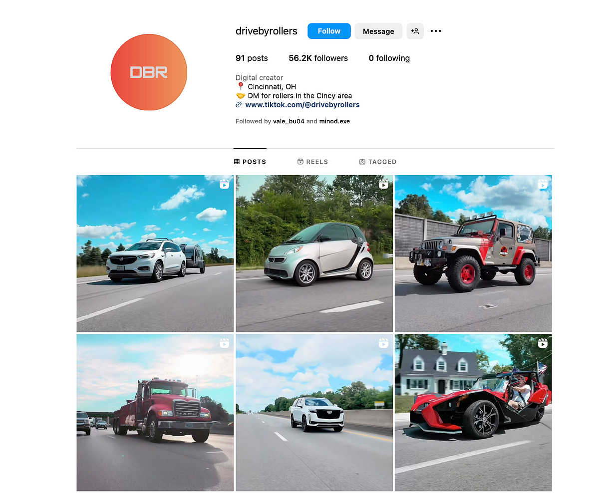Drivebyrollers: Capturing the Essence of Random Cars on Instagram | by Josh Skeller | Jul, 2024 ...