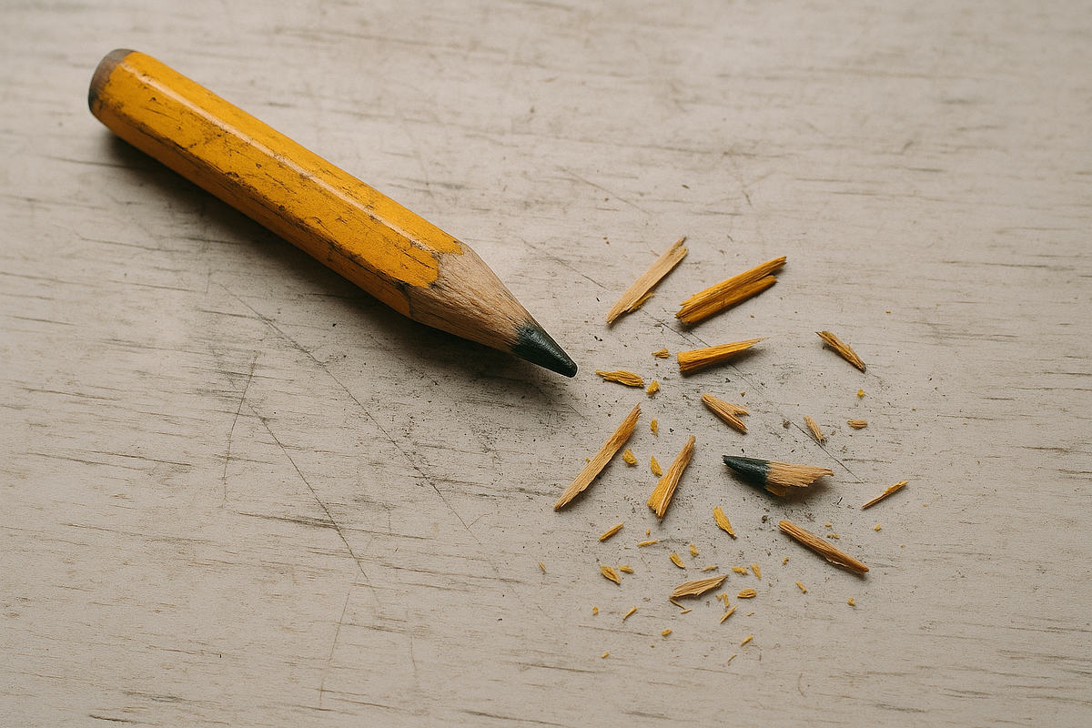 The purpose filled. I was once a proud pencil, sharp and… | by Darshna ...