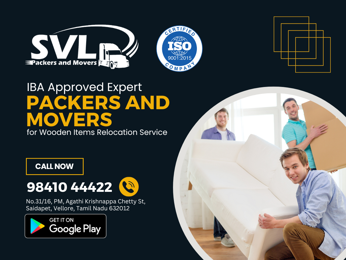 Wooden Items Relocation Service - Svl Rameshkarthik - Medium
