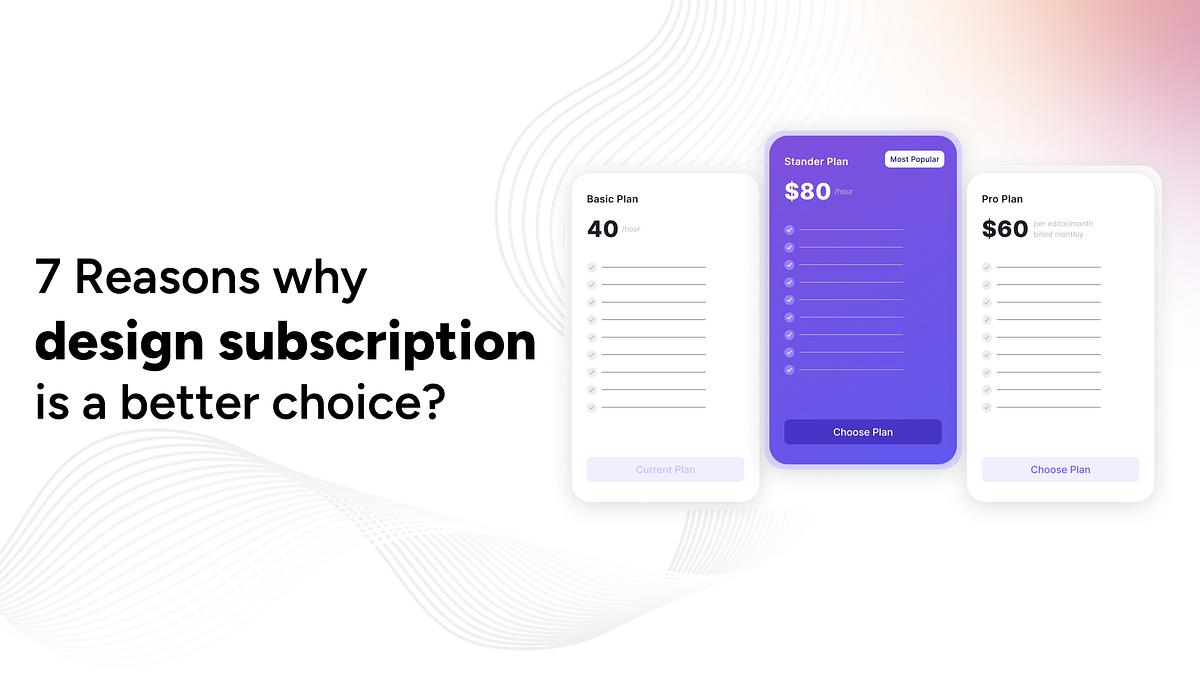 7 reasons why Design Subscription Services Outperform Traditional Methods | by Uiux Studio | May ...
