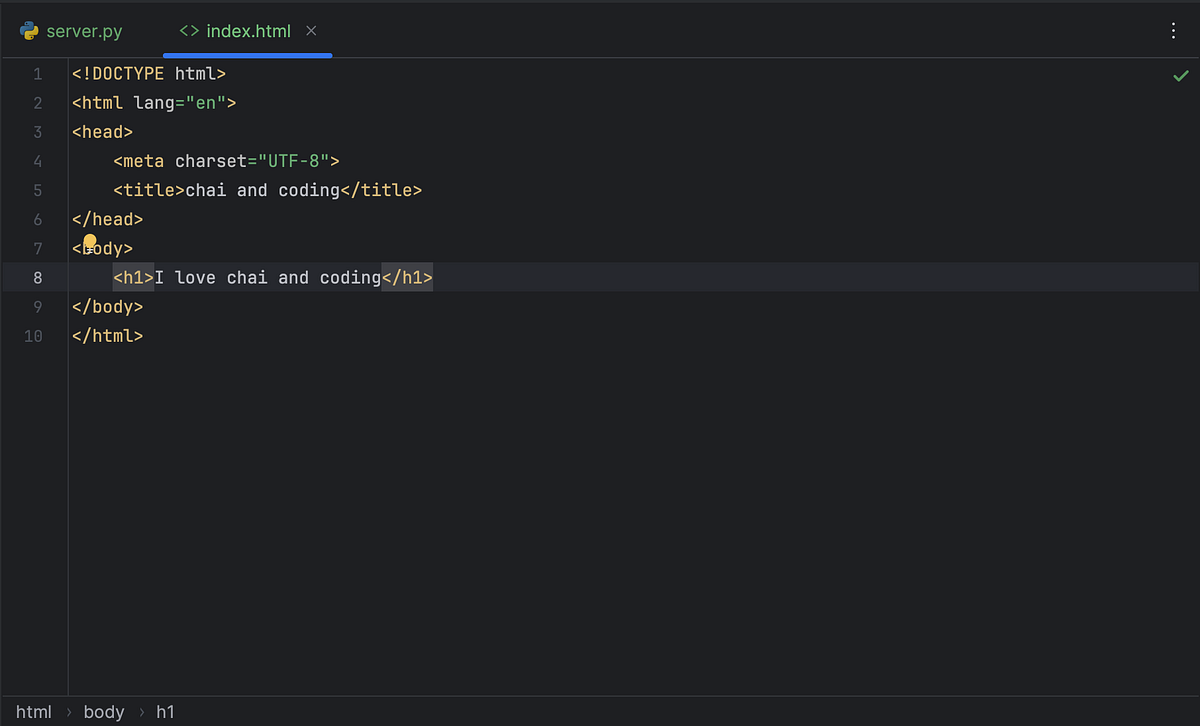 Enhancing Your Flask Application to Render HTML | by Chai and Coding | Medium
