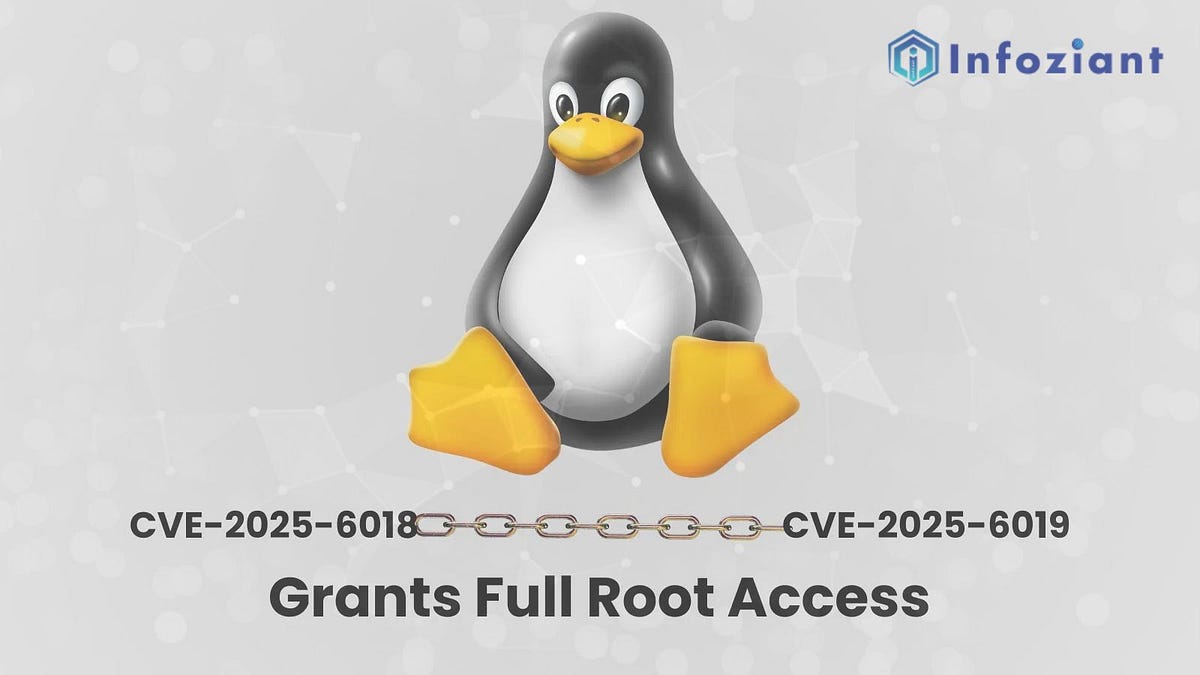 ⚠️ Critical Linux Vulnerabilities (CVE-2025–6018 & CVE-2025–6019) Allow ...