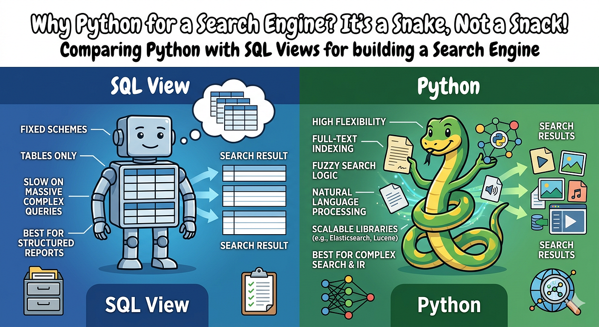 Why Python for a Search Engine? It’s a Snake, Not a Snack! 🐍 | by ...