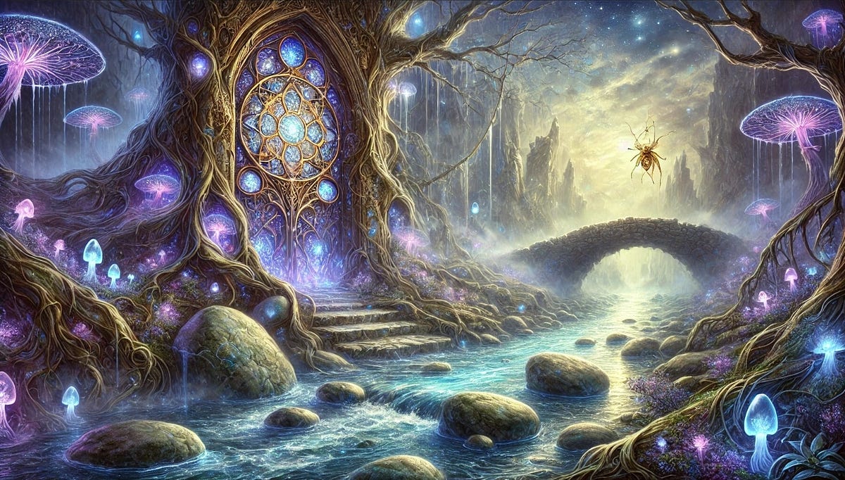 The River's Realm. A Journey Through Light and Liminal… | by earth⸙͎۪۫⋆ ...