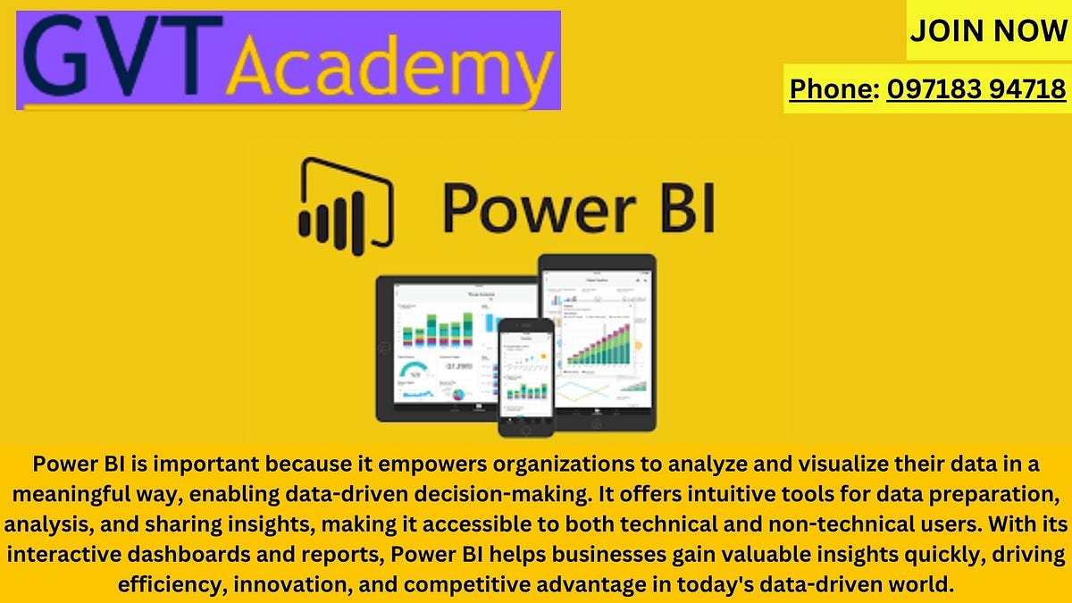 Unlock Your Career Potential with GVT Academy’s Power BI Training | by GVT Academy - Advanced ...