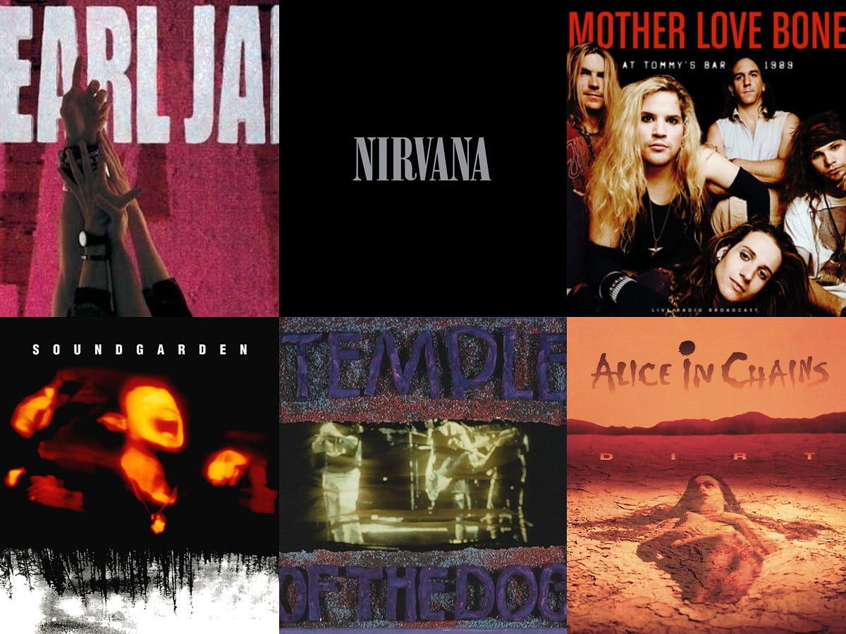 90s Nostalgia: The Era of Grunge Rock | by DAR Sports Media | Medium
