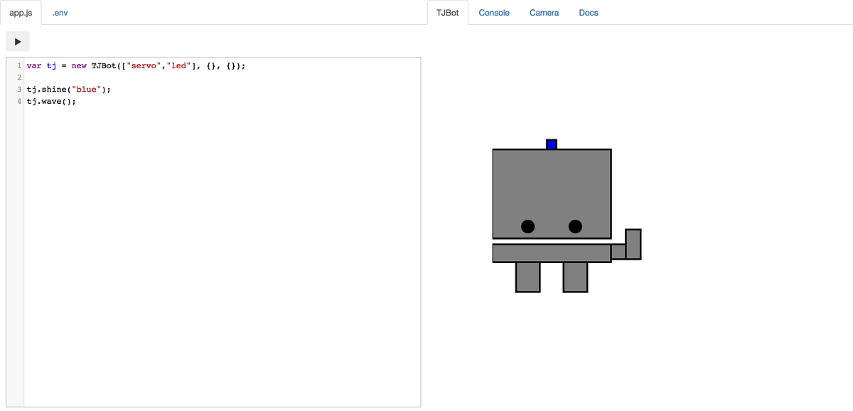 Learn How to Code a Robot with the TJBot Simulator | by JeanCarl Bisson ...
