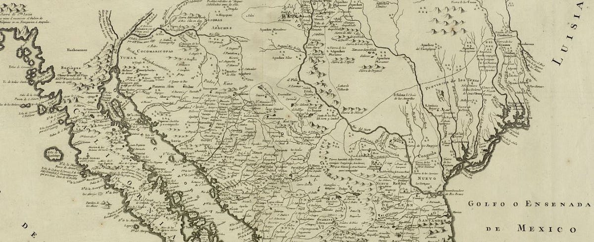 Mapping Texas — Frontiers of Discovery: “The Great Space of Land ...