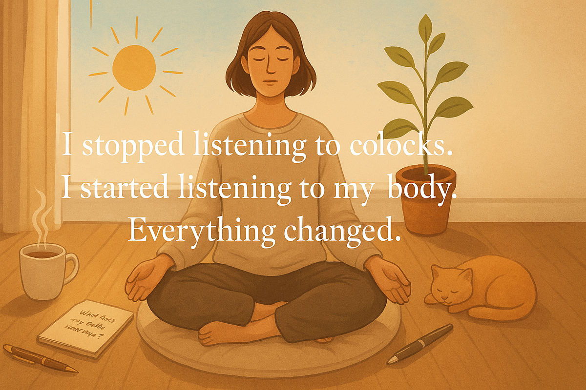I Let My Body Decide My Work Schedule for 2 Weeks — No Clocks, No ...