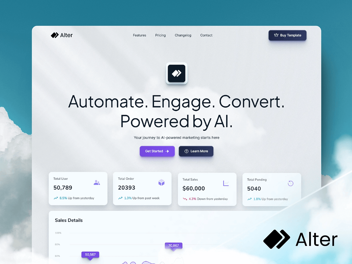 New to SaaS? Just 1 Template to Get You Started | by Alpha Design | May, 2025 | Medium