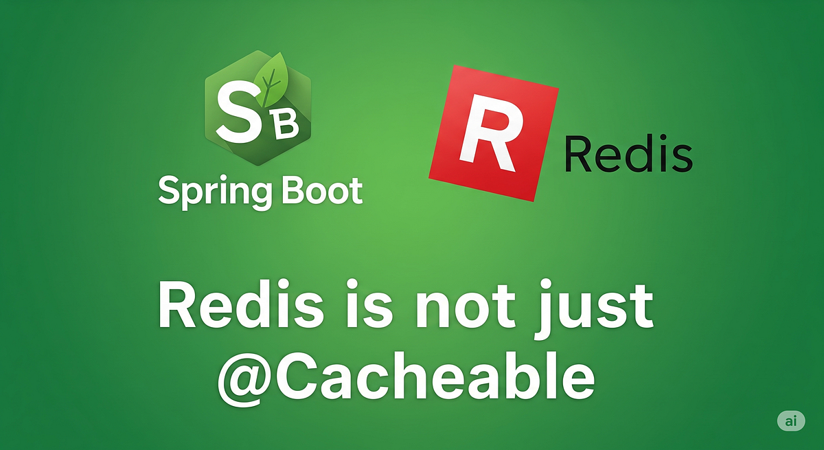 Are You Sure, You Really Know Redis? Beyond @Cacheable in Spring Boot | by Habibwahid ...