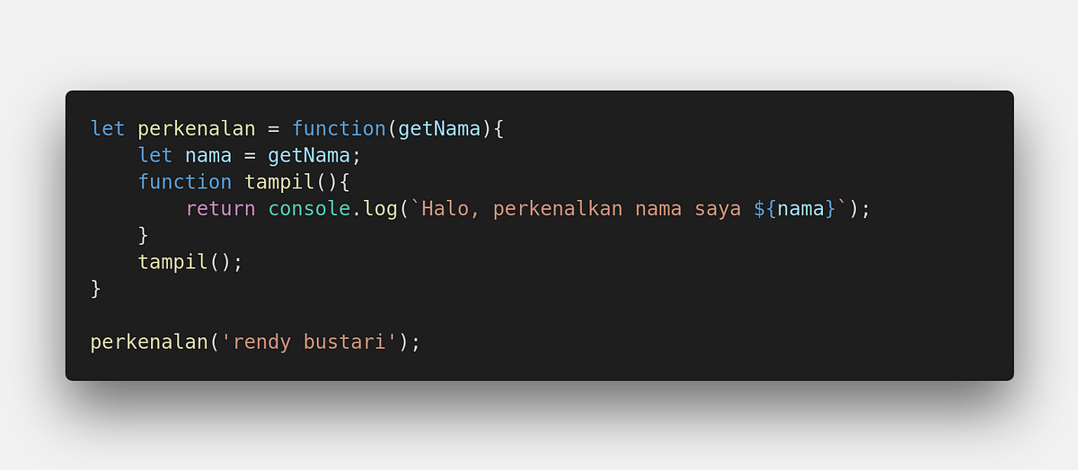 Menggunakan closure pada javascript | by Rendy Bustari | Medium