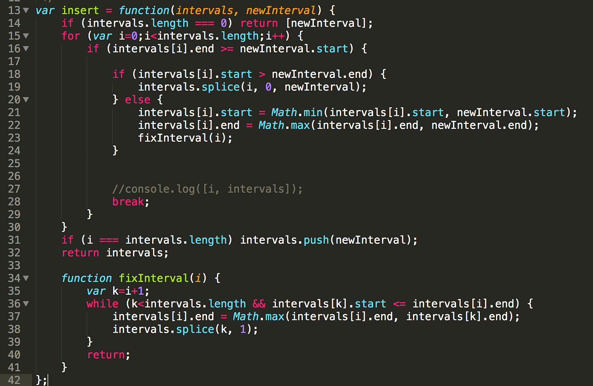 Insert Interval. Given a set of non-overlapping… | by yanginblack | Medium