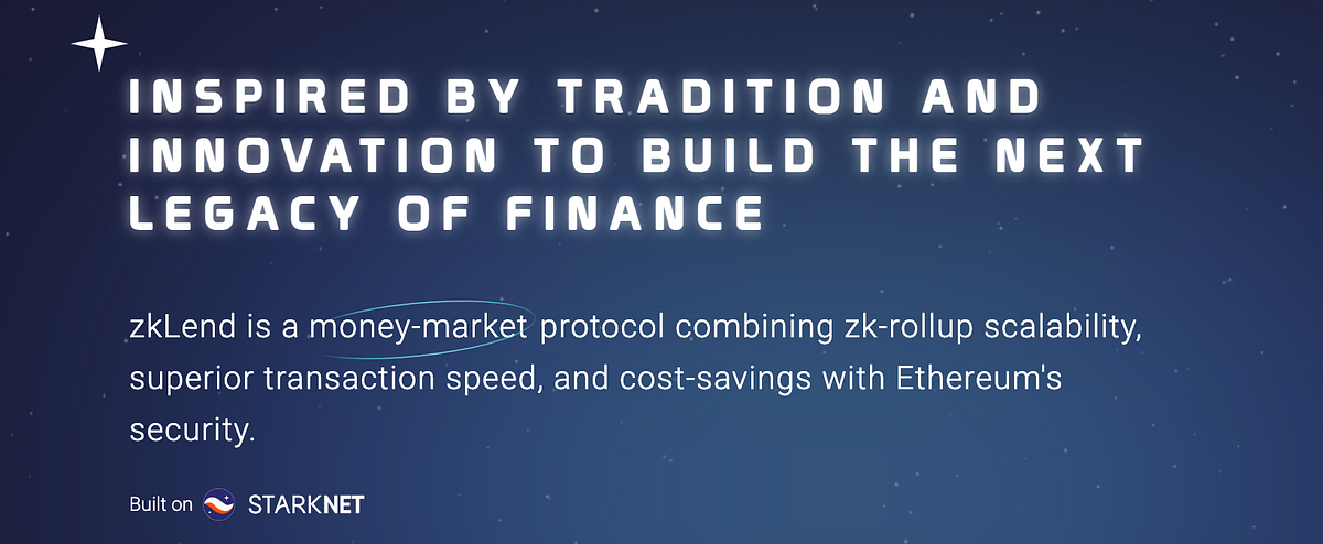 Let’s speak about zkLend. zkLend is an L2 money-market protocol… | by ...