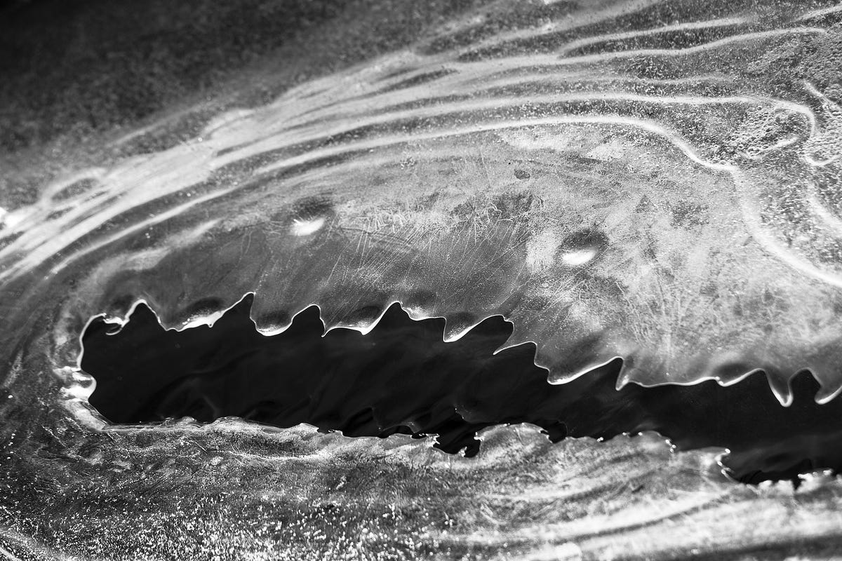 Icy Monster Smile. Jan-Feb Six Word Photo Story Challenge… | by Lauri ...