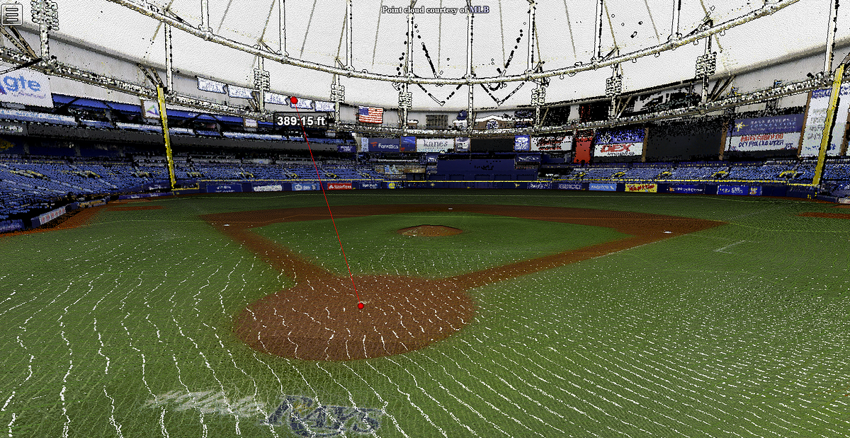 A Lidar-Validated Trajectory for a Long Home Run | by Clay Nunnally ...