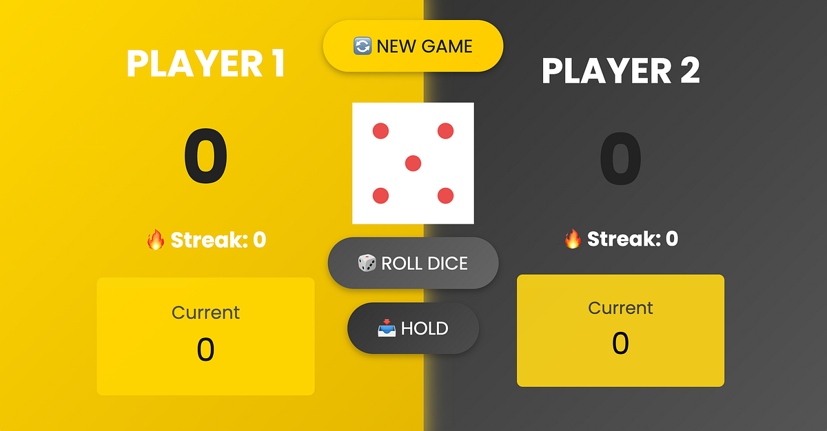 How to Build a Pig Game with JavaScript: Animations, UI, and Game Logic | by Code & Cloud | Feb ...