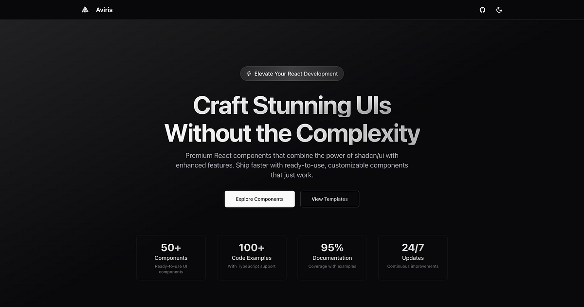 Aviris UI Component Library: Simplifying React Development | by Jerome Gharteyy | Apr, 2025 | Medium