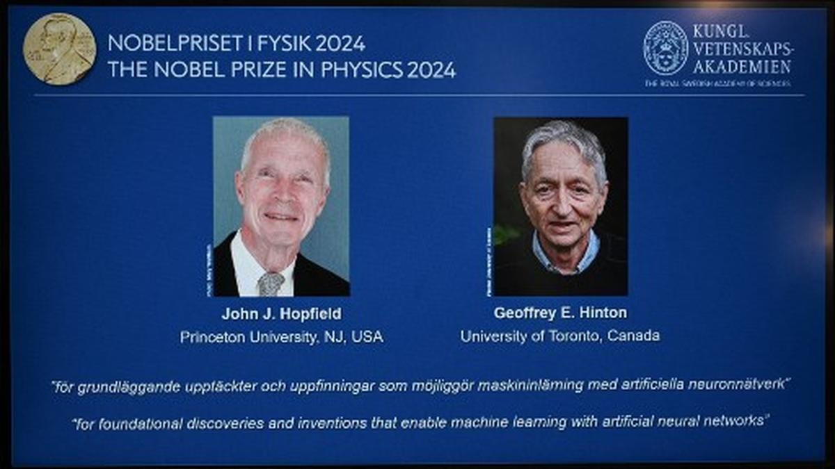 From Physics to AI: How Nobel Laureates Hopfield and Hinton Ignited the ...
