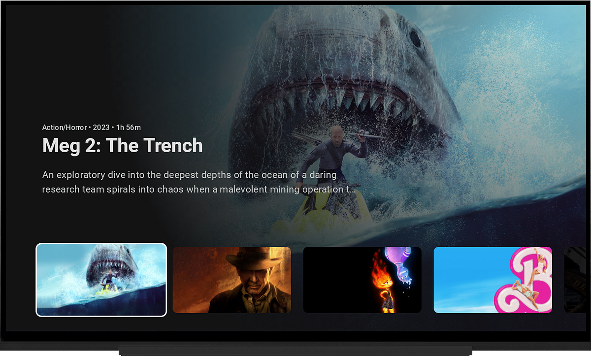 Immersive list in Compose for Android TV (Part 1) | by Gv Harish | Medium