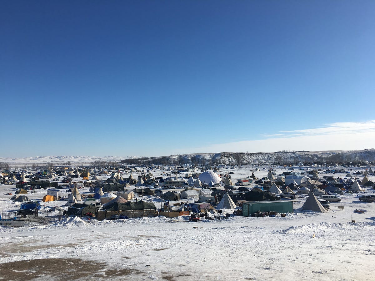 MY FAVORITE THINGS — 2016. ARRIVING AT STANDING ROCK | by Emmett Williams | Medium