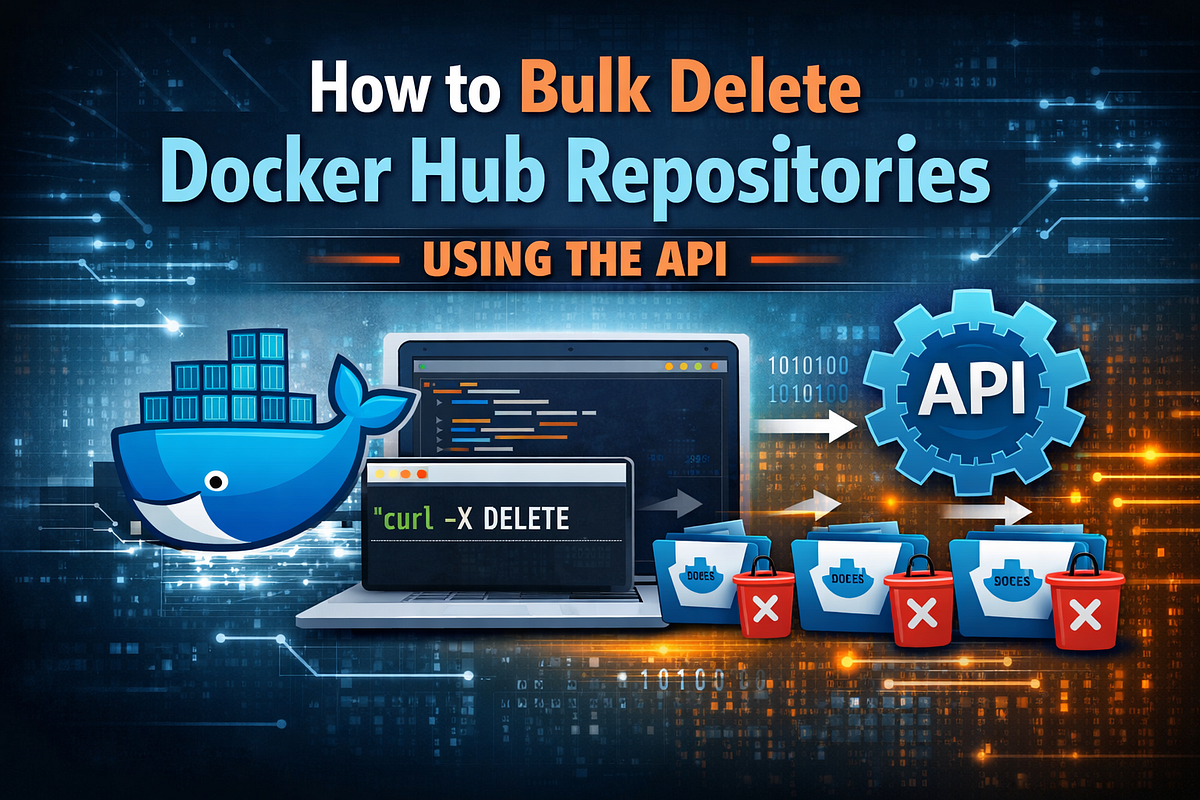 How to Bulk Delete Docker Hub Repositories Using the API | by Asc686f61 ...