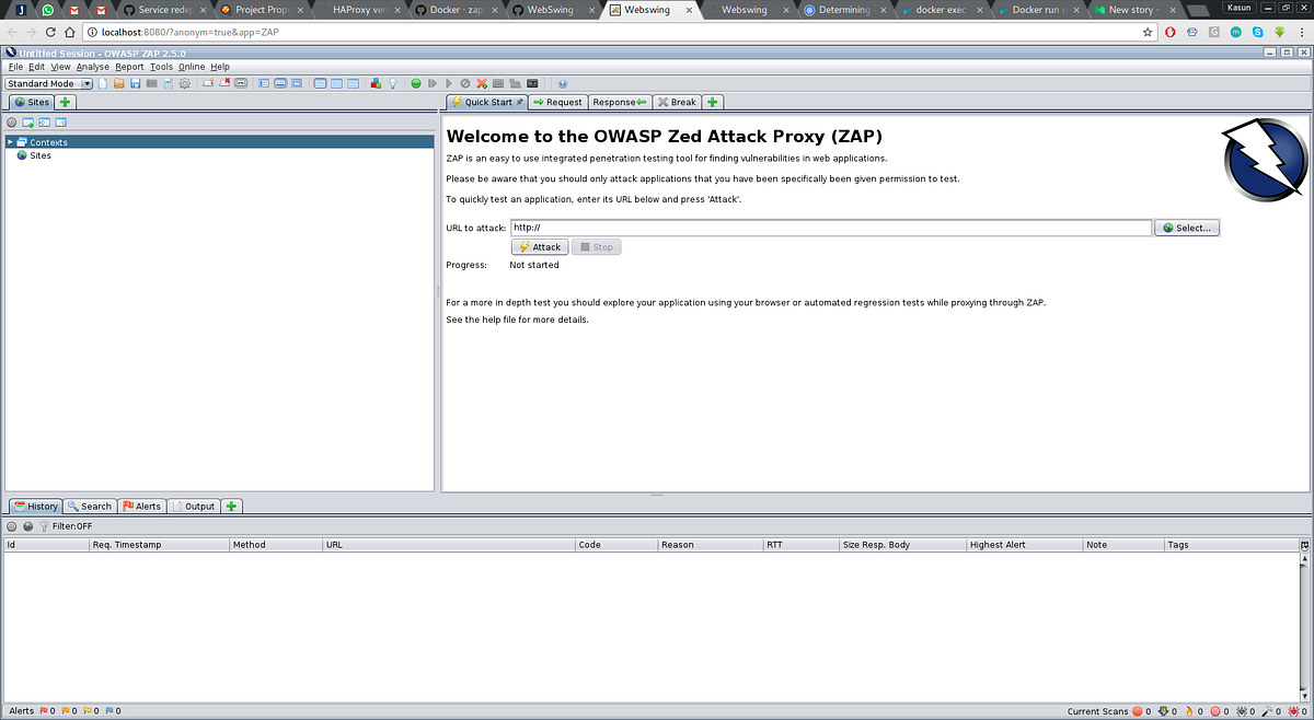 How to run OWZAP ZAP as a Docker. You need to have Docker installed in… | by Kasun de Silva | Medium