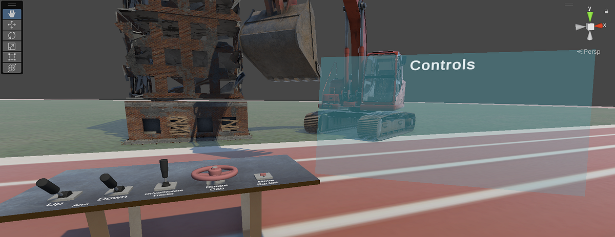 Day 61 — UI Controls for the Bulldozer | by Brandon Cox | Medium