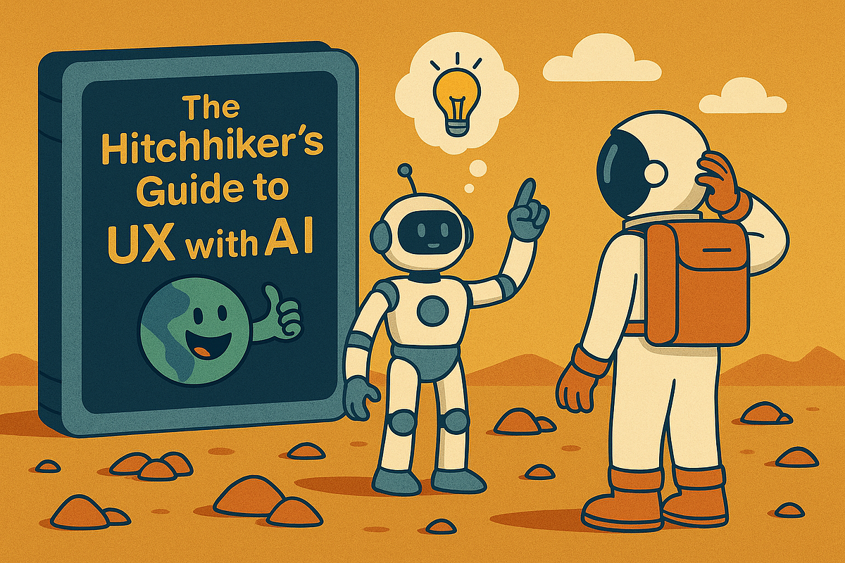 The hitchhiker’s guide to UX with AI: Staying valuable in a machine-learning universe | by Caryl ...