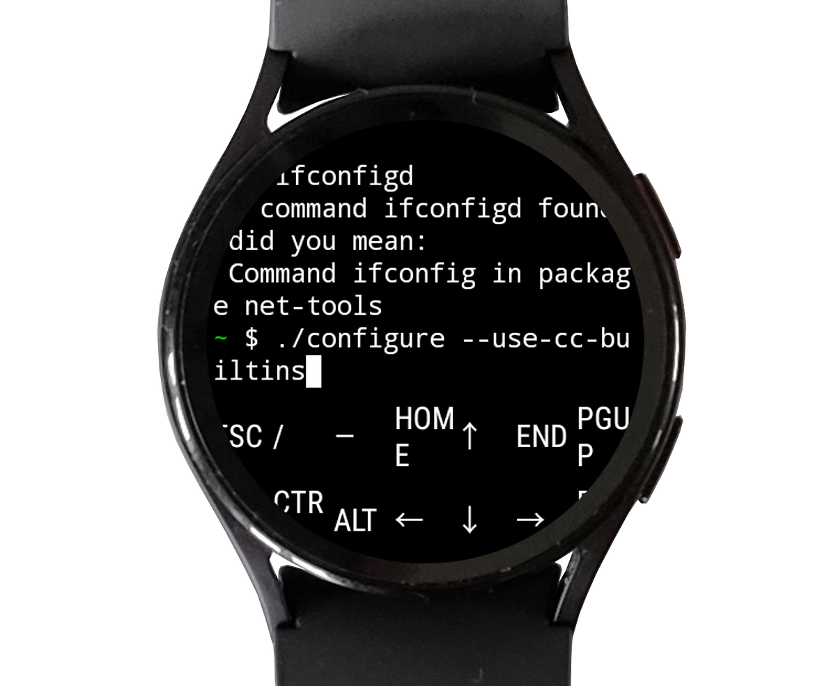 You can run Linux, Python, and Django on your Android Smartwatch | by Dmitrii Eliuseev | Dev Genius