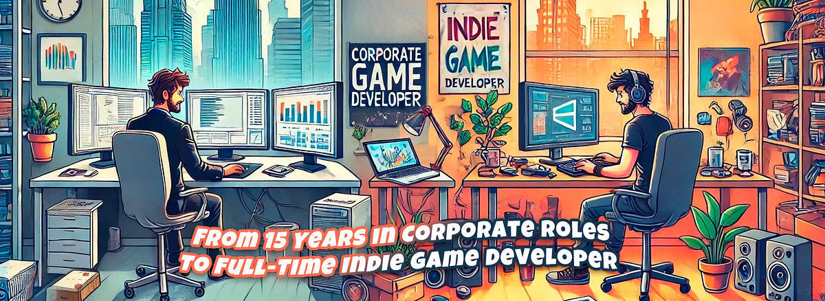 From 15 Years in Corporate Roles to Full-Time Indie Game Developer: How ...