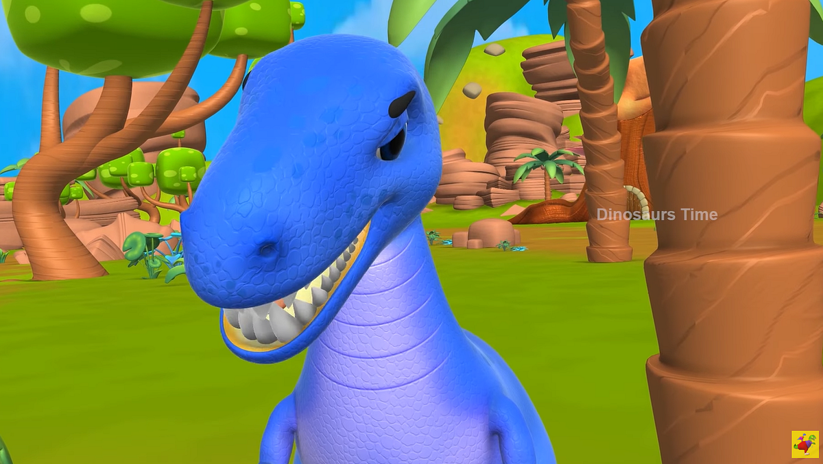 Dinosaur Family Surprise Key Tractor Adventure T Rex Comedy Videos — Dinosaur Games Funny Videos ...