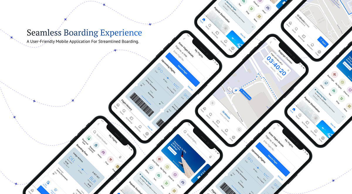 Enhancing Airport Experience: UI/UX Case Study | by Nanditasaini ...