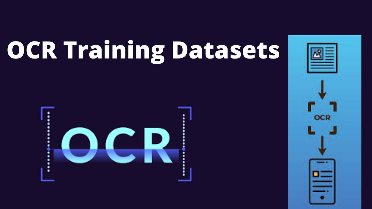 OCR Data Collection For Machine Learning Model Training | by ...