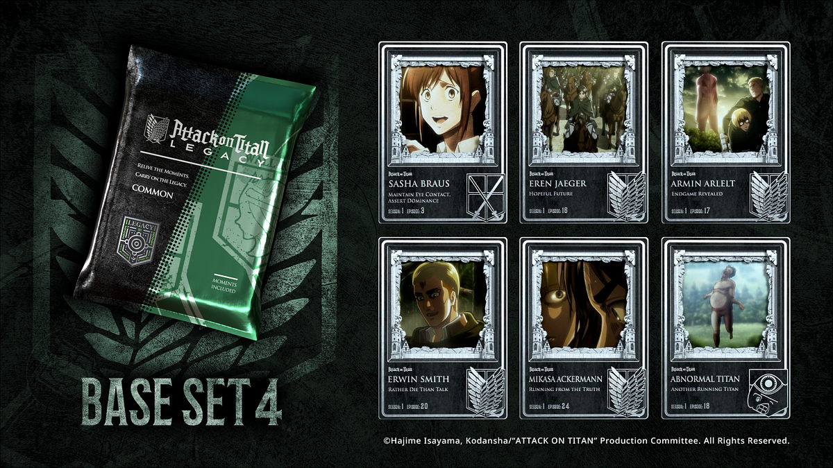 Base Pack #4 Drop. It’s time for some change… | by Attack on Titan ...