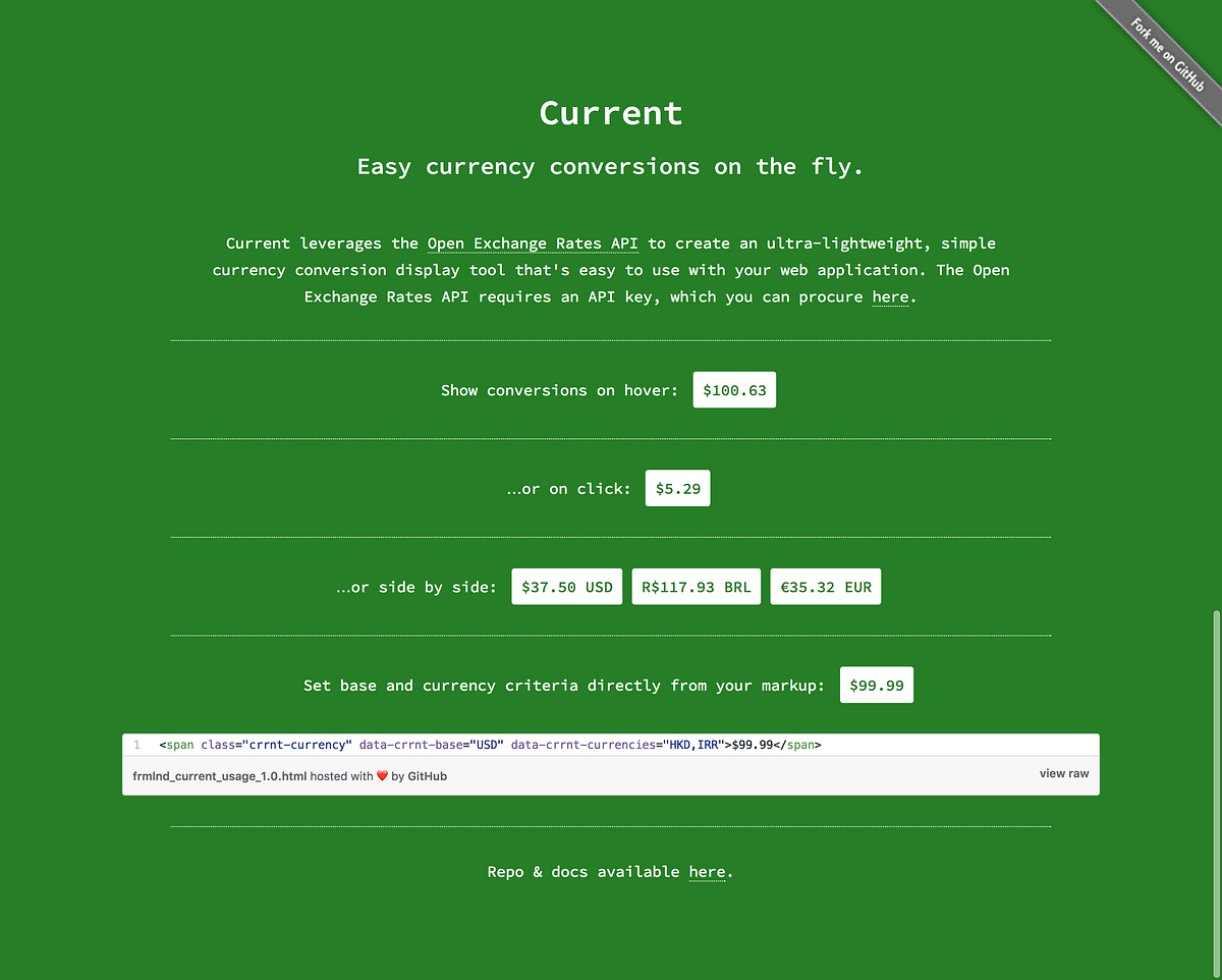 I wrote a dead simple jQuery currency converter | by Adam Penly | Medium