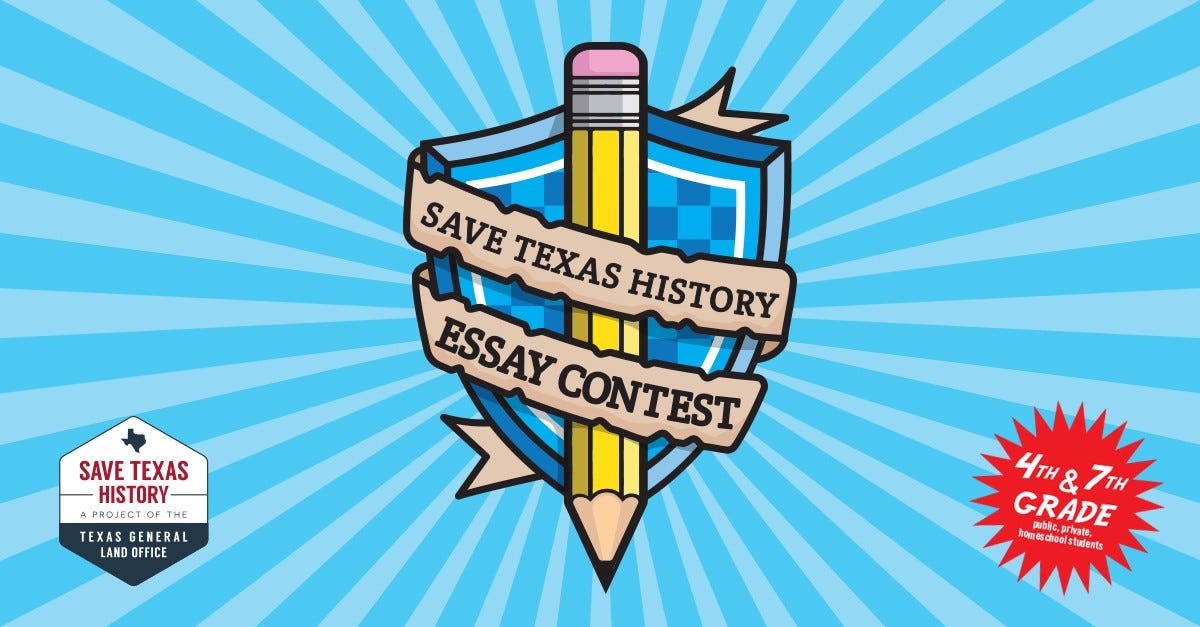Local History is Texas History — the 2018 Save Texas History Essay ...