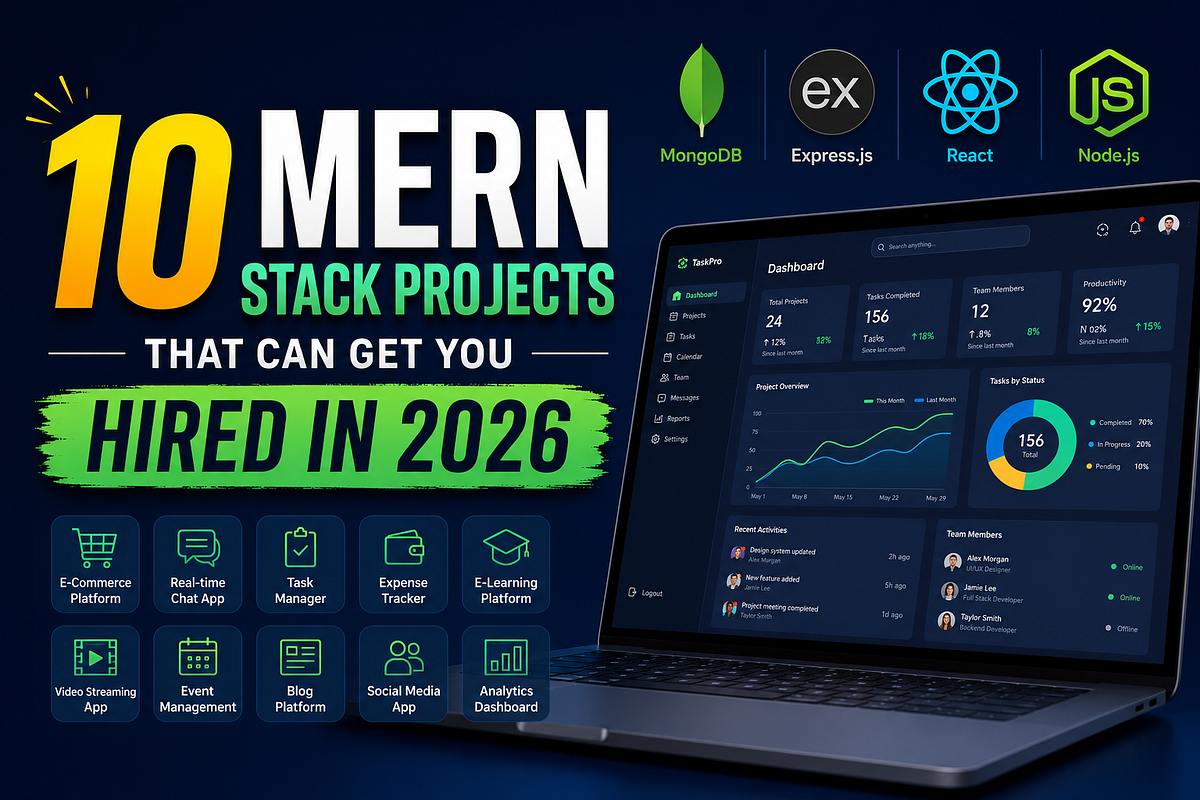 10 MERN Stack Projects That Can Get You Hired in 2026 | by TechByRahmat ...
