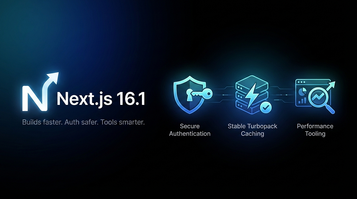Authentication in Next.js 16.1: Why Your Builds Are Finally Fast, and ...