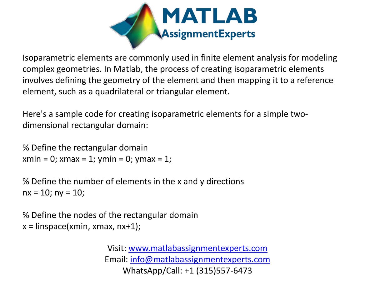 Matlab Assignment Help - Megan Wyatt - Medium