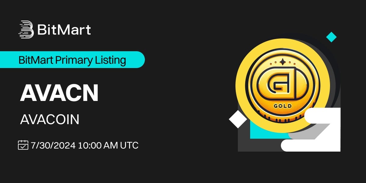 #BitMart is thrilled to announce the primary listing of #AVACOIN (AVACN ...