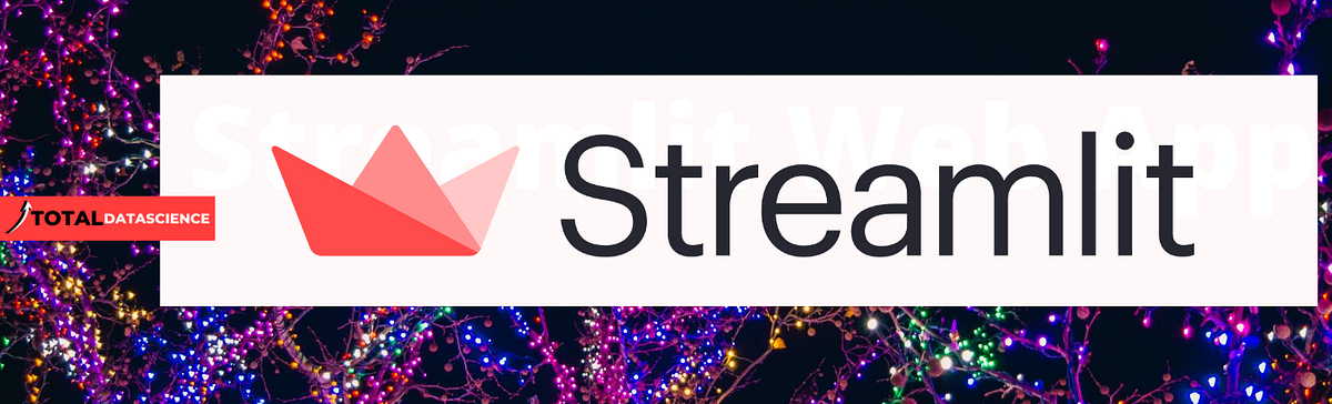 Streamlit: Build Your First STREAMLIT Machine Learning Web App for your Data Science Projects ...
