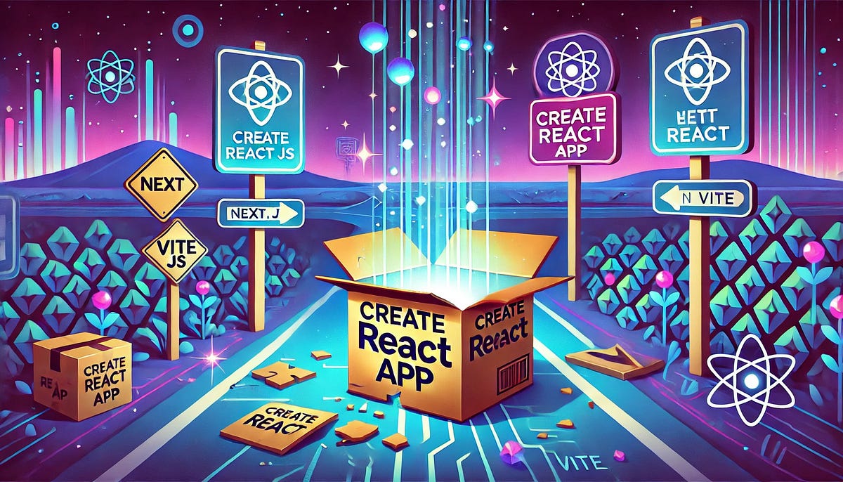 👋 Goodbye, Create React App: What’s Next for React Developers? | by Mukesh sharma | Mar, 2025 ...
