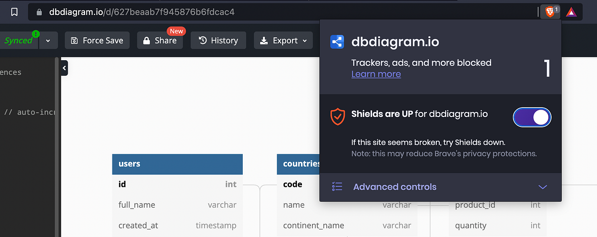 DBDiagram.io กับปัญหาที่บางครั้งลากได้ บางครั้งก็ลากไม่ได้ https ...