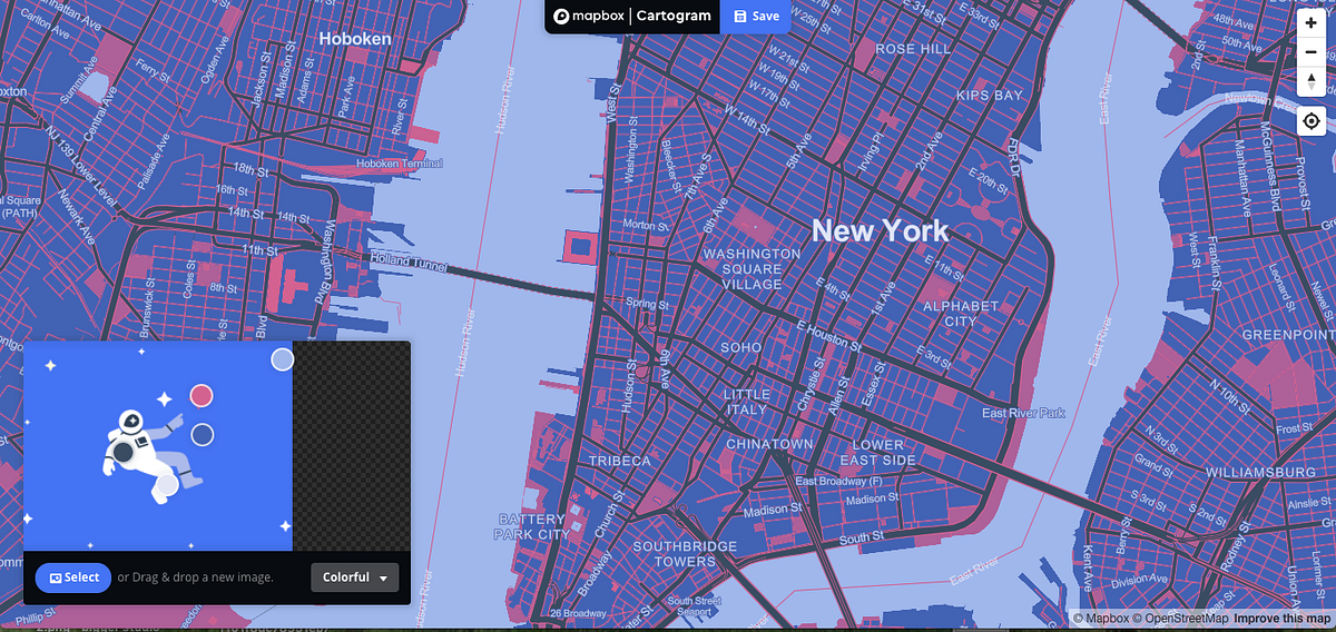 Instant maps with Cartogram. By: Brynne Morris | by Mapbox | maps for developers