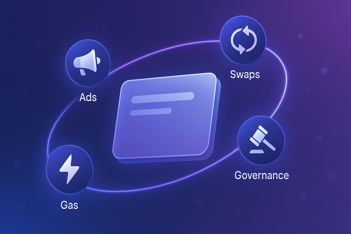 $ATTS = ads, swaps, governance, gas one coin, many functions | by ...